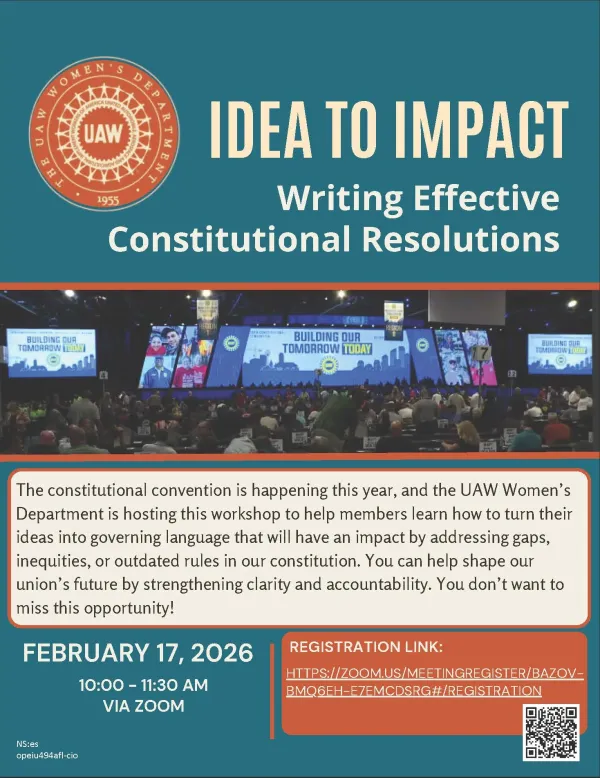 Idea to Impact: Writing Effective Constitutional Resolutions Workshop ...